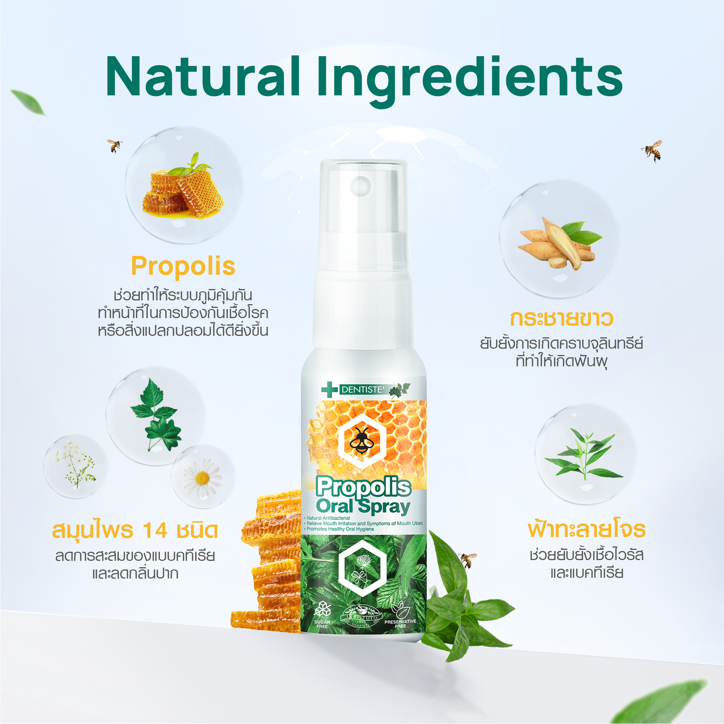 Propolis Mouth Spray – Dentiste