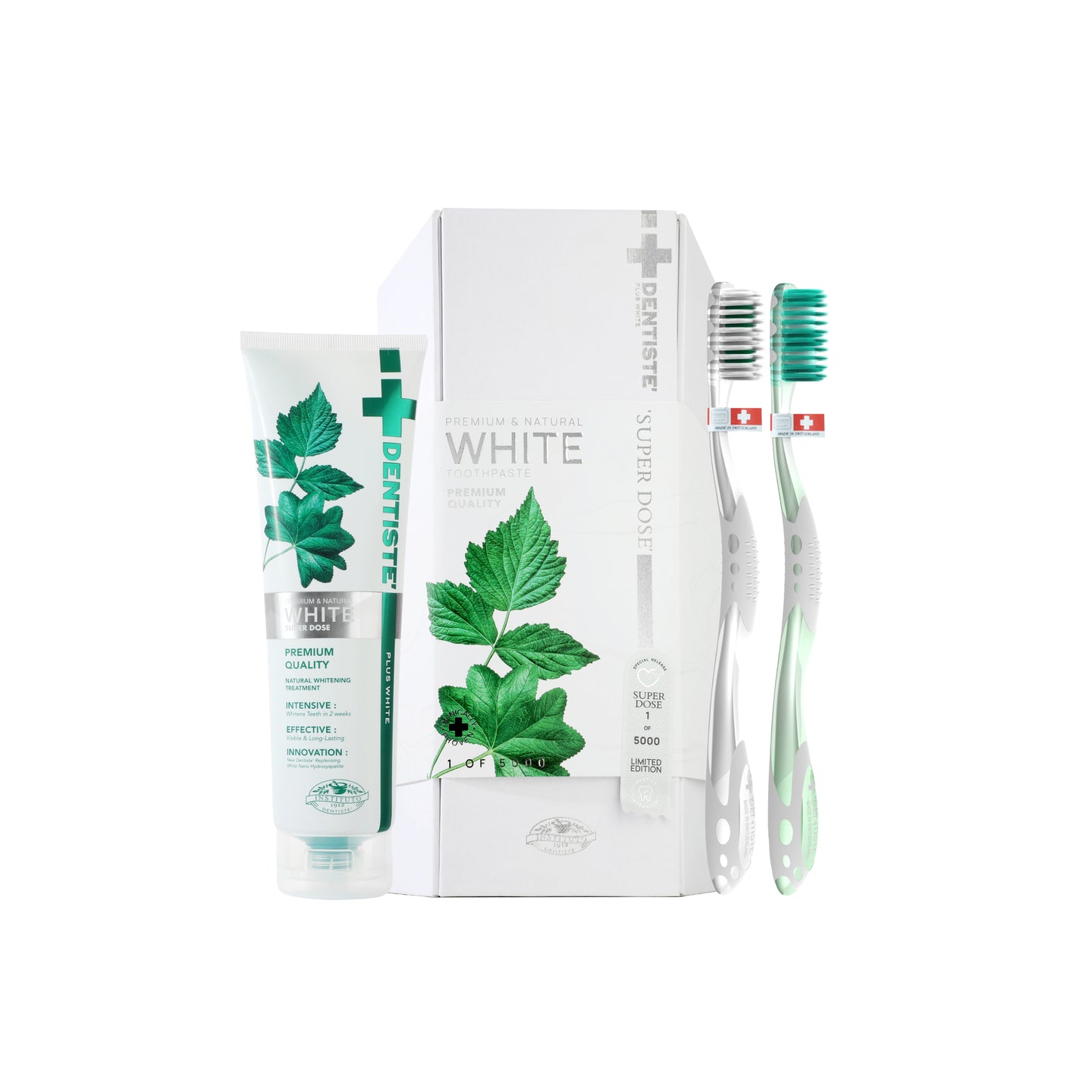 [Limited] Super Dose (Premium & Natural White Toothpaste 350 g. + Day ...